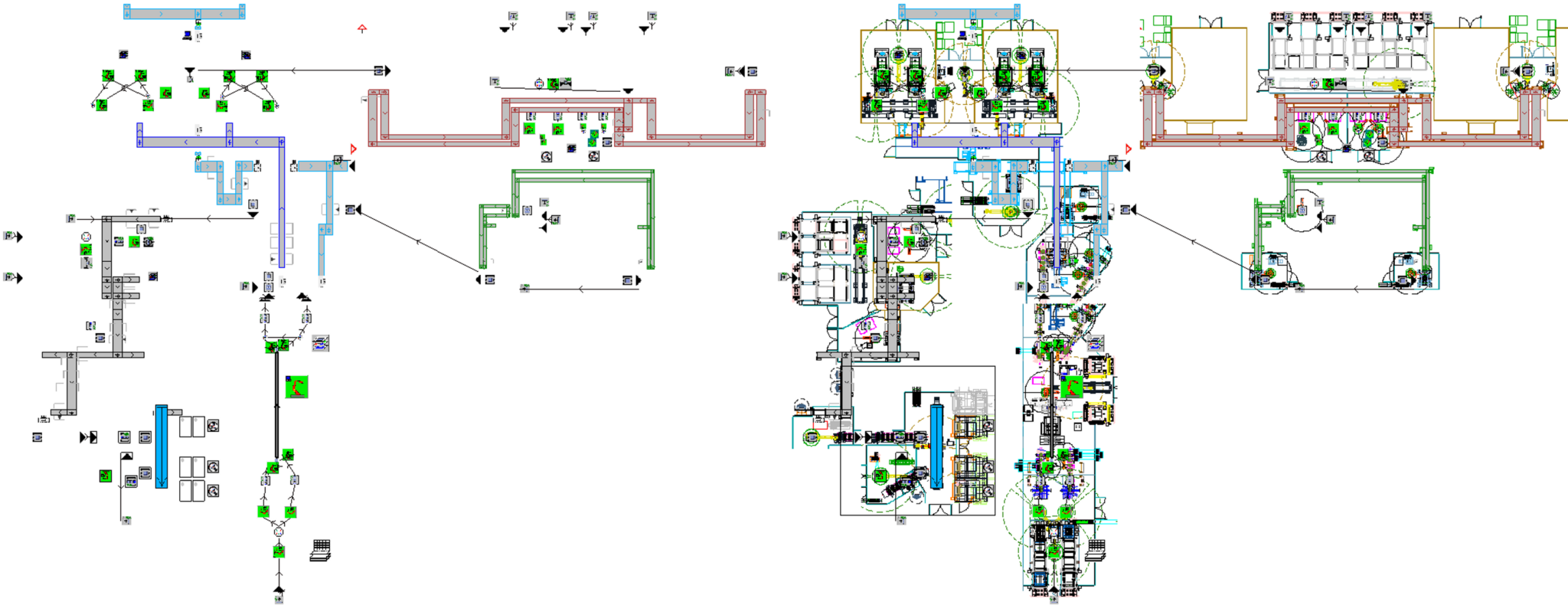 Battery Production Integrating Layout Planning in Plant Sim