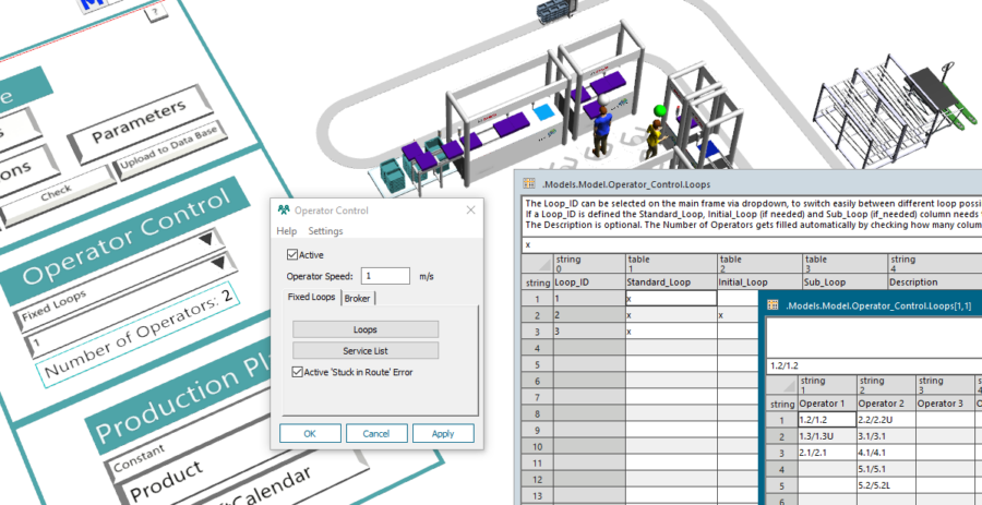 User-friendly modeling and simulation of manual production