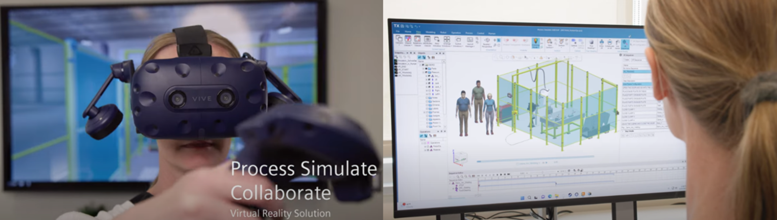 Immersive Engineering with Process Simulate Virtual Reality [VIDEO] - Tecnomatix