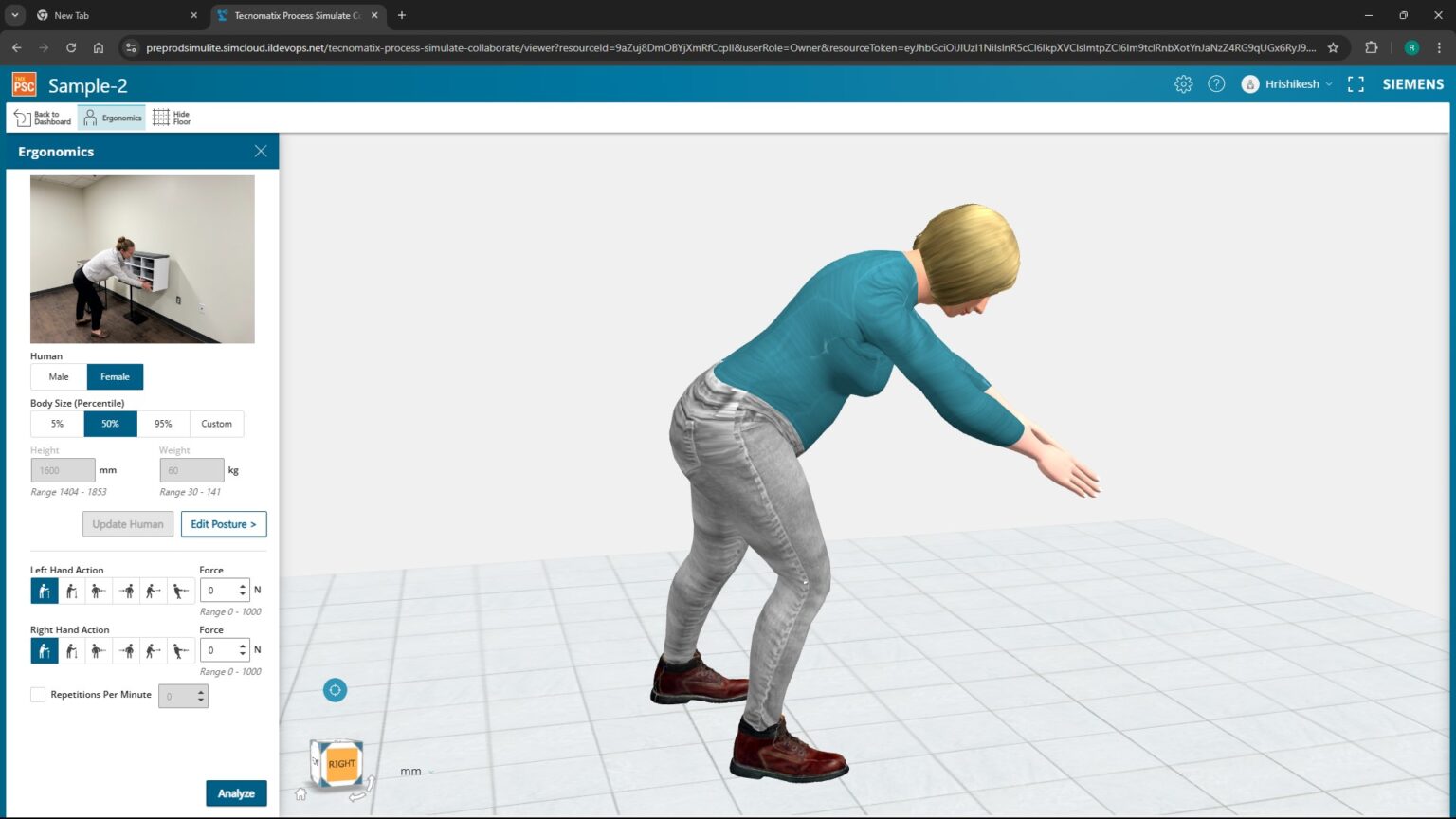 AI-driven human simulation available on the cloud [VIDEO] - Tecnomatix