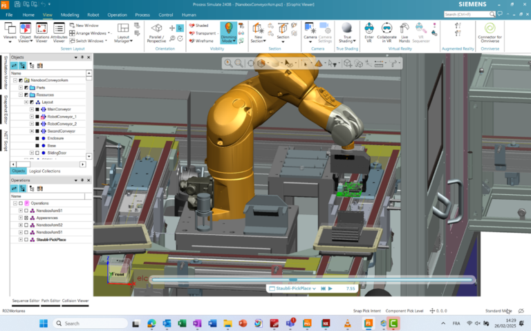 Advancing robotic simulation in Process Simulate X with Stäubli RCS ...