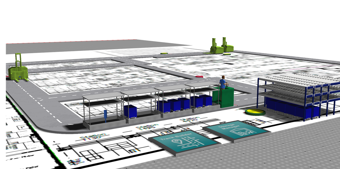 Standardization logistics using Plant Simulation at Bosch