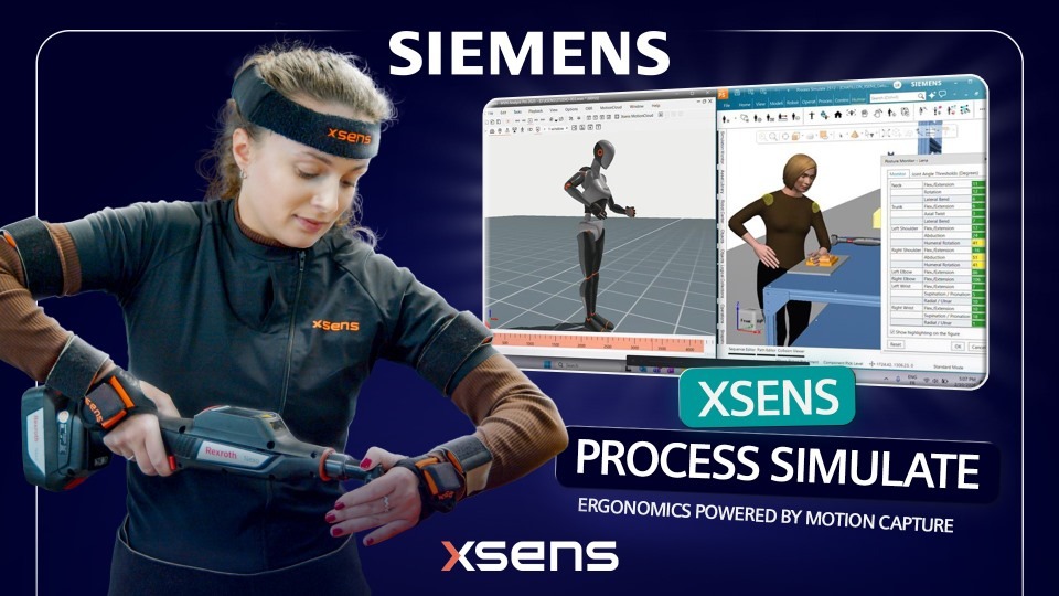 Next-generation Ergonomics: Xsens & Process Simulate join forces to put ...
