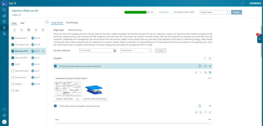 Shop Data Management: Manufacturing Digitization
