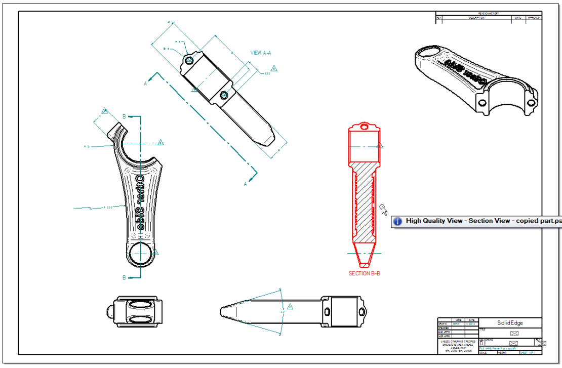 Opposite-Handed Parts and Drawings | Solid Edge
