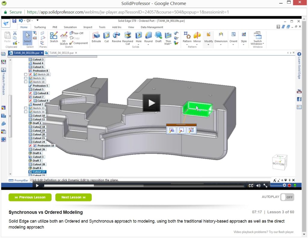 New online training resource for Solid Edge | Solid Edge