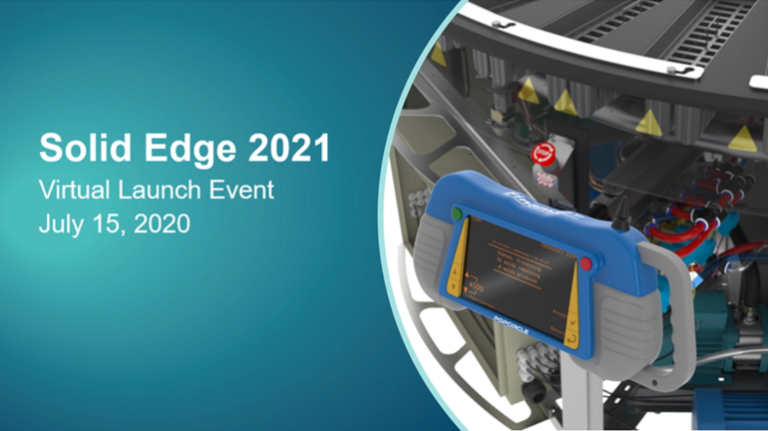 Solid Edge 2021 Virtual Launch: Save the Date | Solid Edge