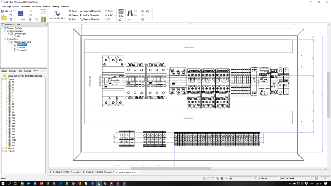 Solid Edge 2021 Feature Highlights: Cabinet Panel Design | Solid Edge