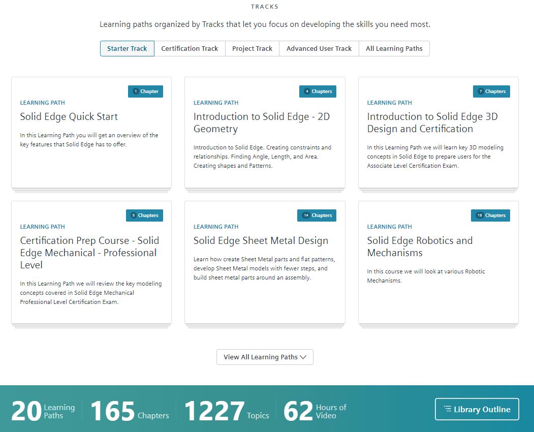 Learning Assets for Students, Educators & Engineering Community Makers | Solid Edge