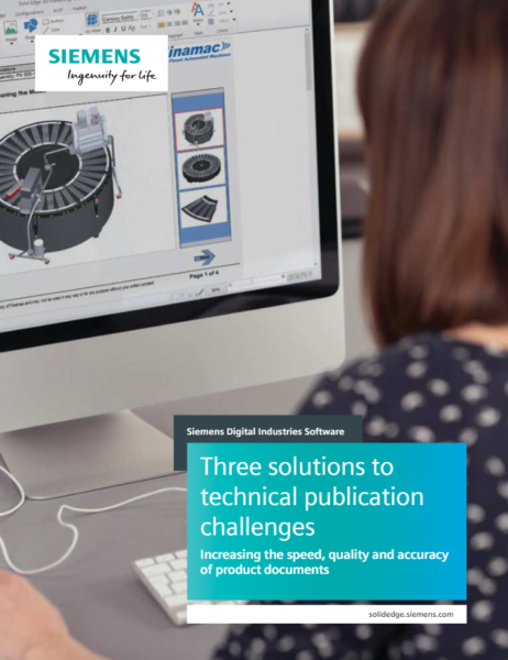 Creating high-quality product documentation with Solid Edge Technical Publications | Solid Edge ...