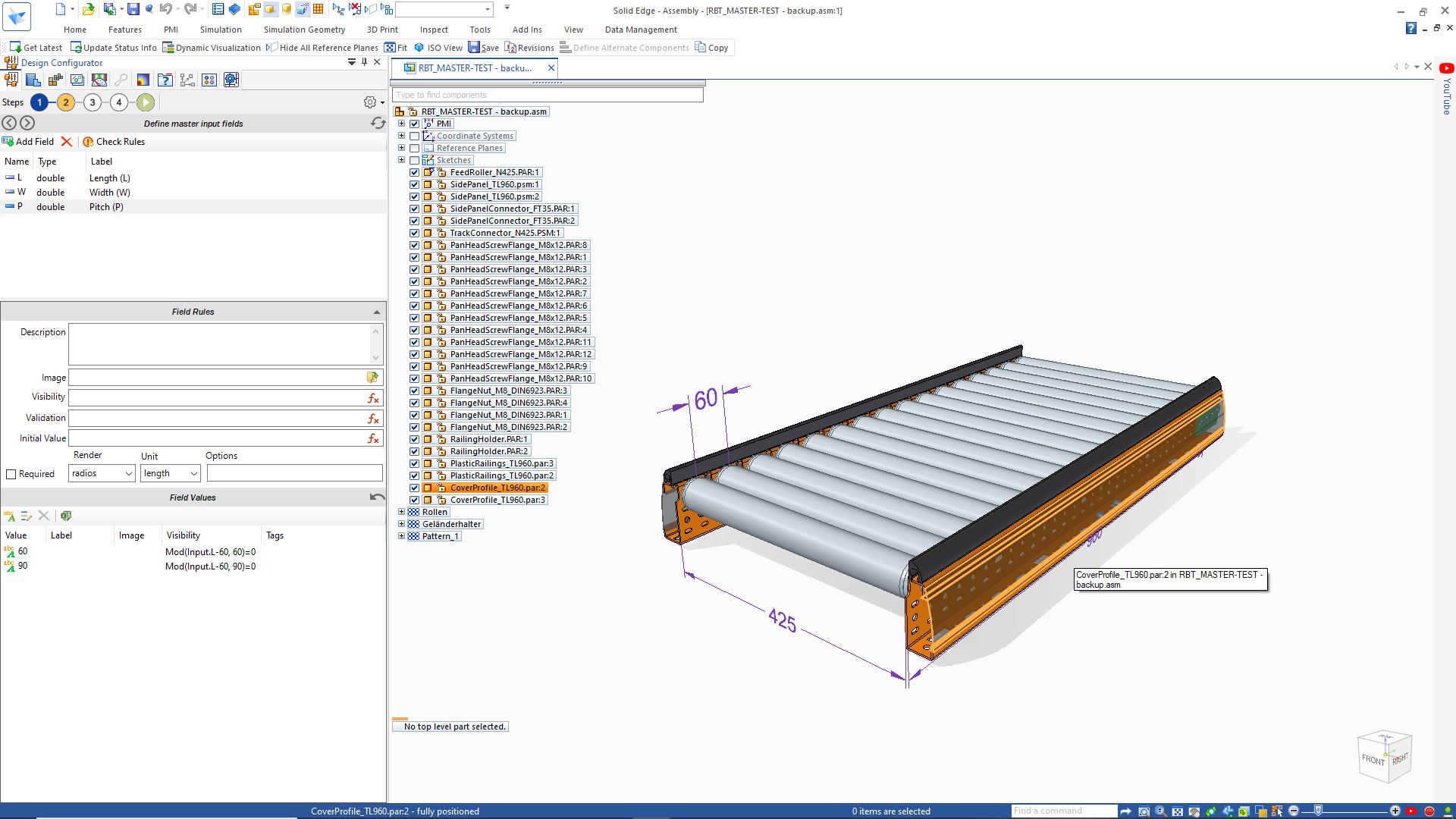 What's New in Solid Edge 2022: Design Configurator | Solid Edge