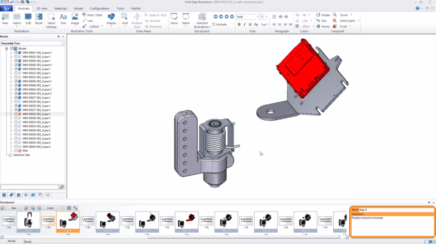 Updating models when CAD designs change | Solid Edge Technical Publications