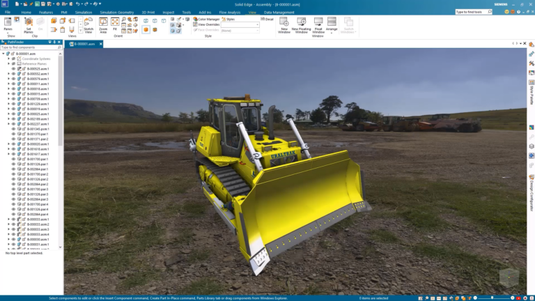 New in Solid Edge 2024: Large Assembly Performance | Solid Edge