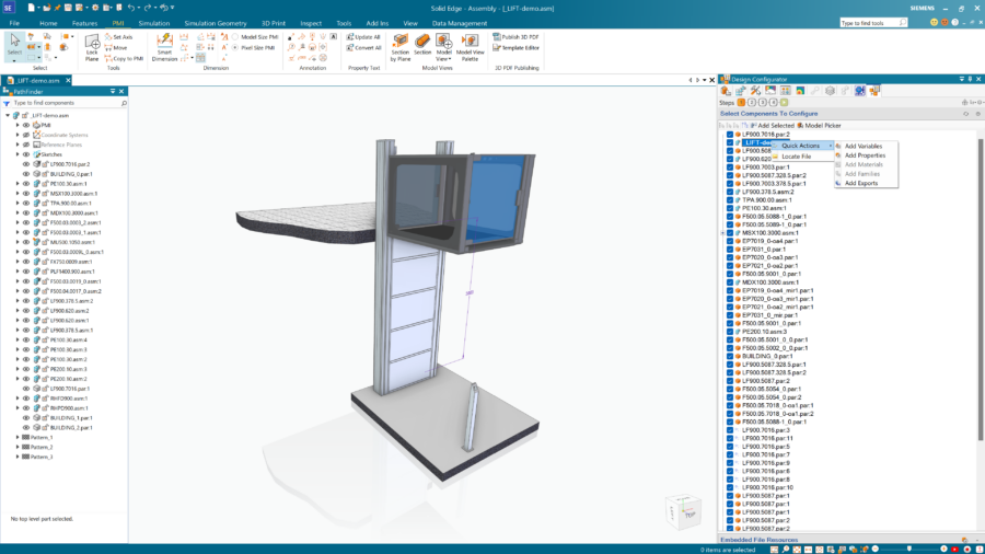 New in Solid Edge 2025: Design configurator | Solid Edge