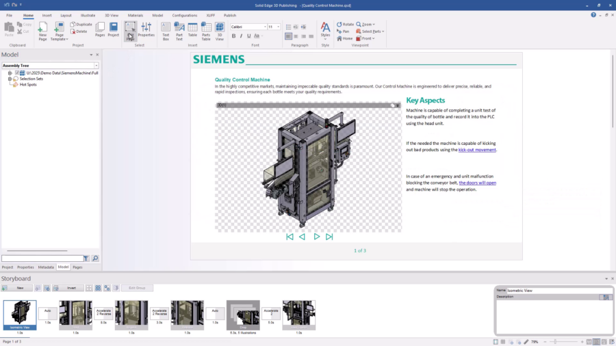 New in Solid Edge 2025: Technical Publications | Solid Edge