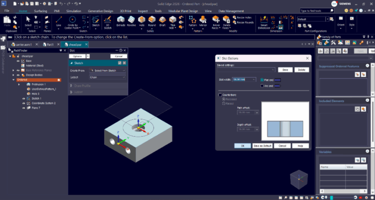 New in Designcenter Solid Edge 2026: Customization | Solid Edge